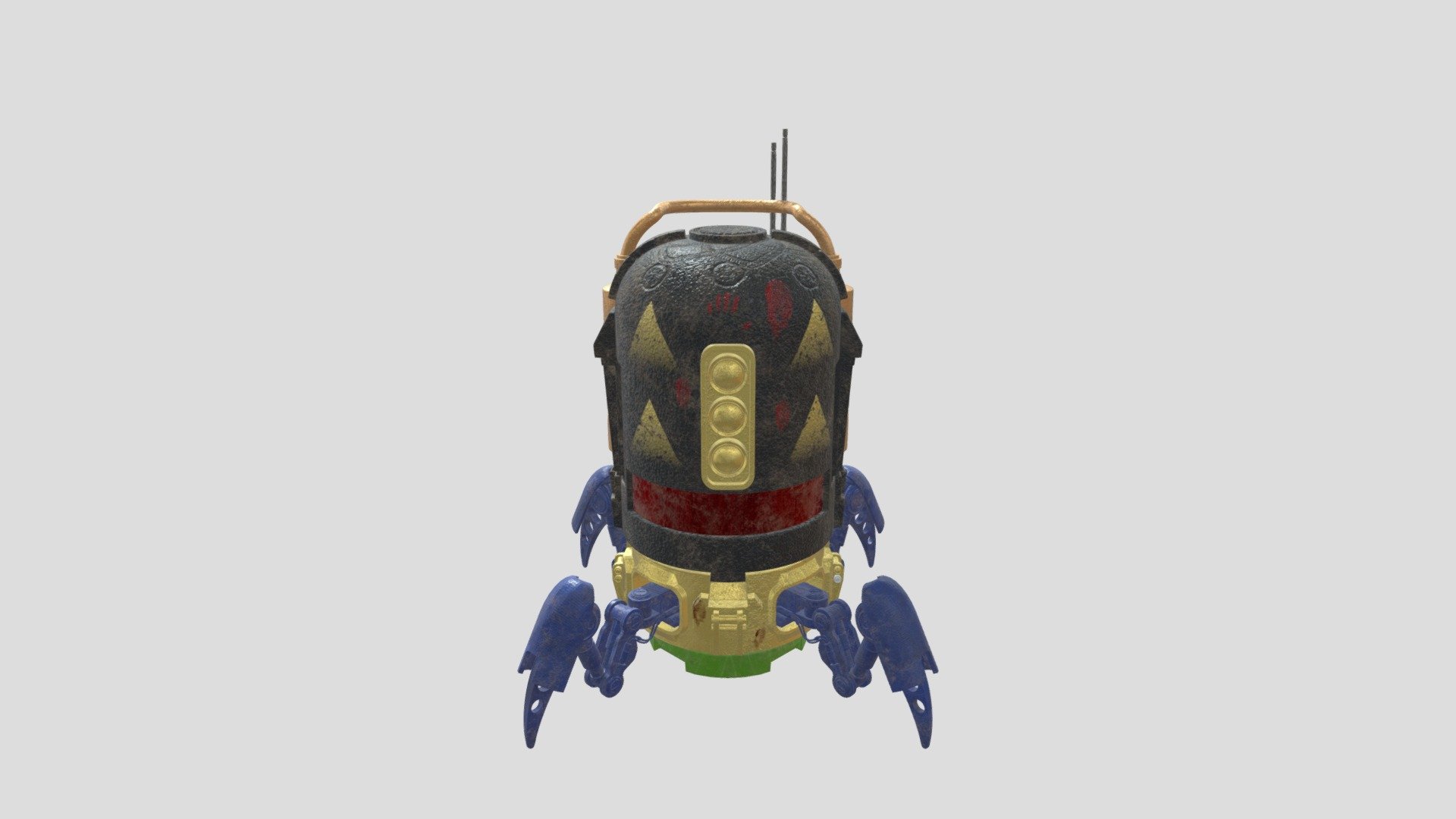 Rodyn's Robot Spider - 3D model by RodynRostam [16a3917] - Sketchfab