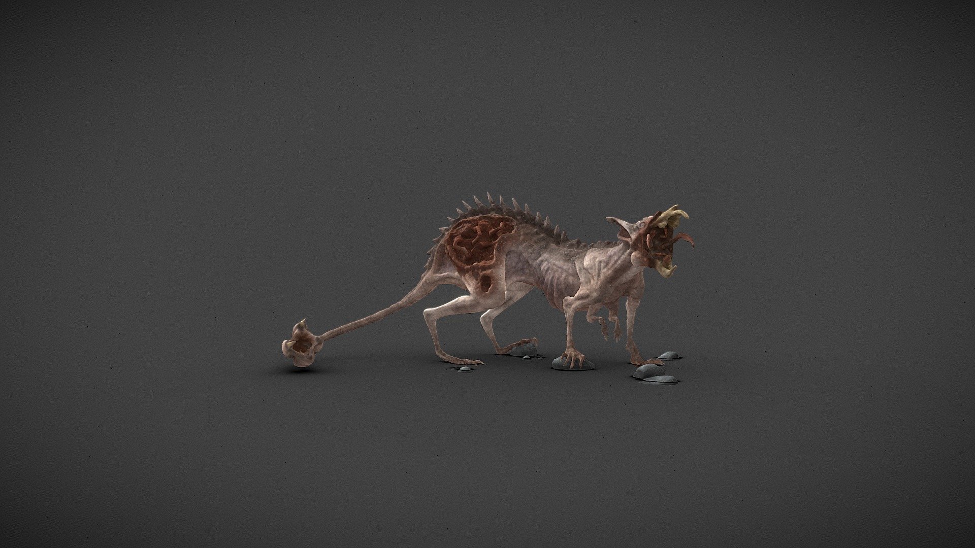 Infected Mutated Rat - 3D model by mercedesscott [16a492f] - Sketchfab