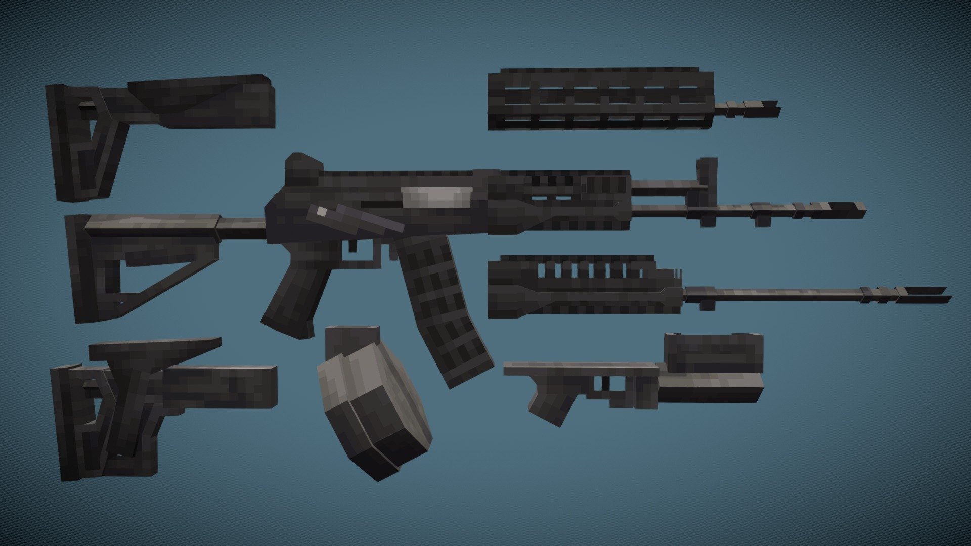 Ak12 low poly - 3D model by MMecha [16a4ccc] - Sketchfab