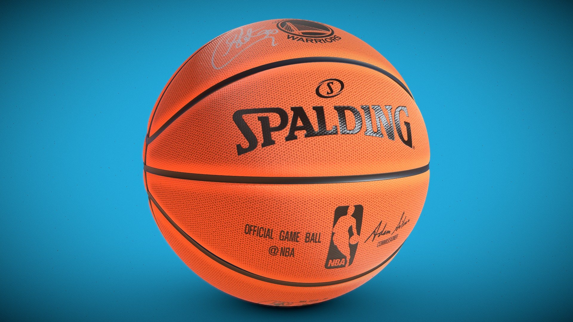 NBA Basketball Golden State Stephen Curry Sig - 3D model by FunkyMunkey ...