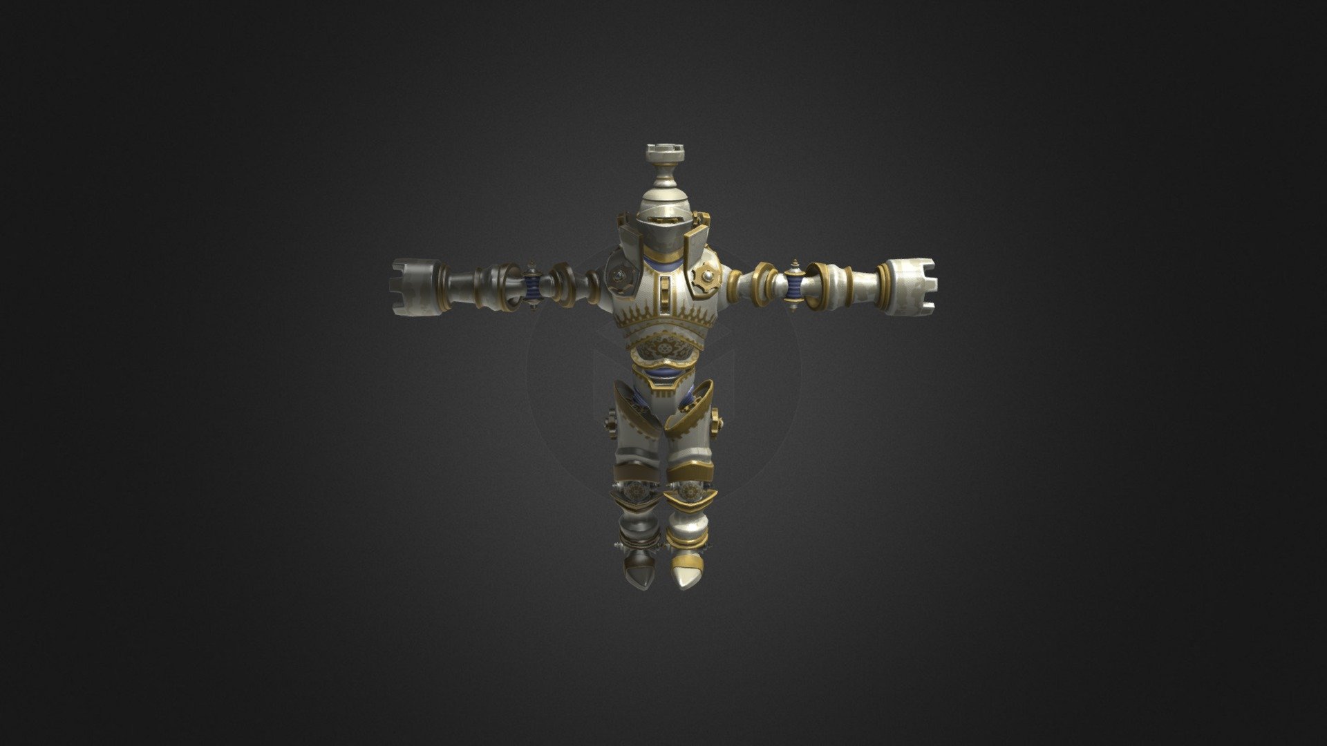 Knight Bot - 3D model by josephworks [16a65cb] - Sketchfab