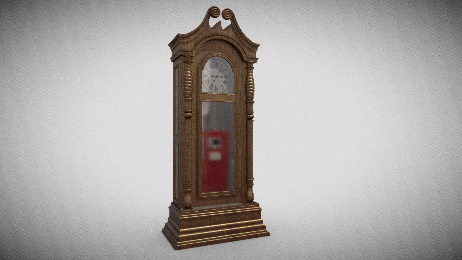 3d Retro Clock Model 3d Model 3d Model By Nvere [16a6f73] Sketchfab