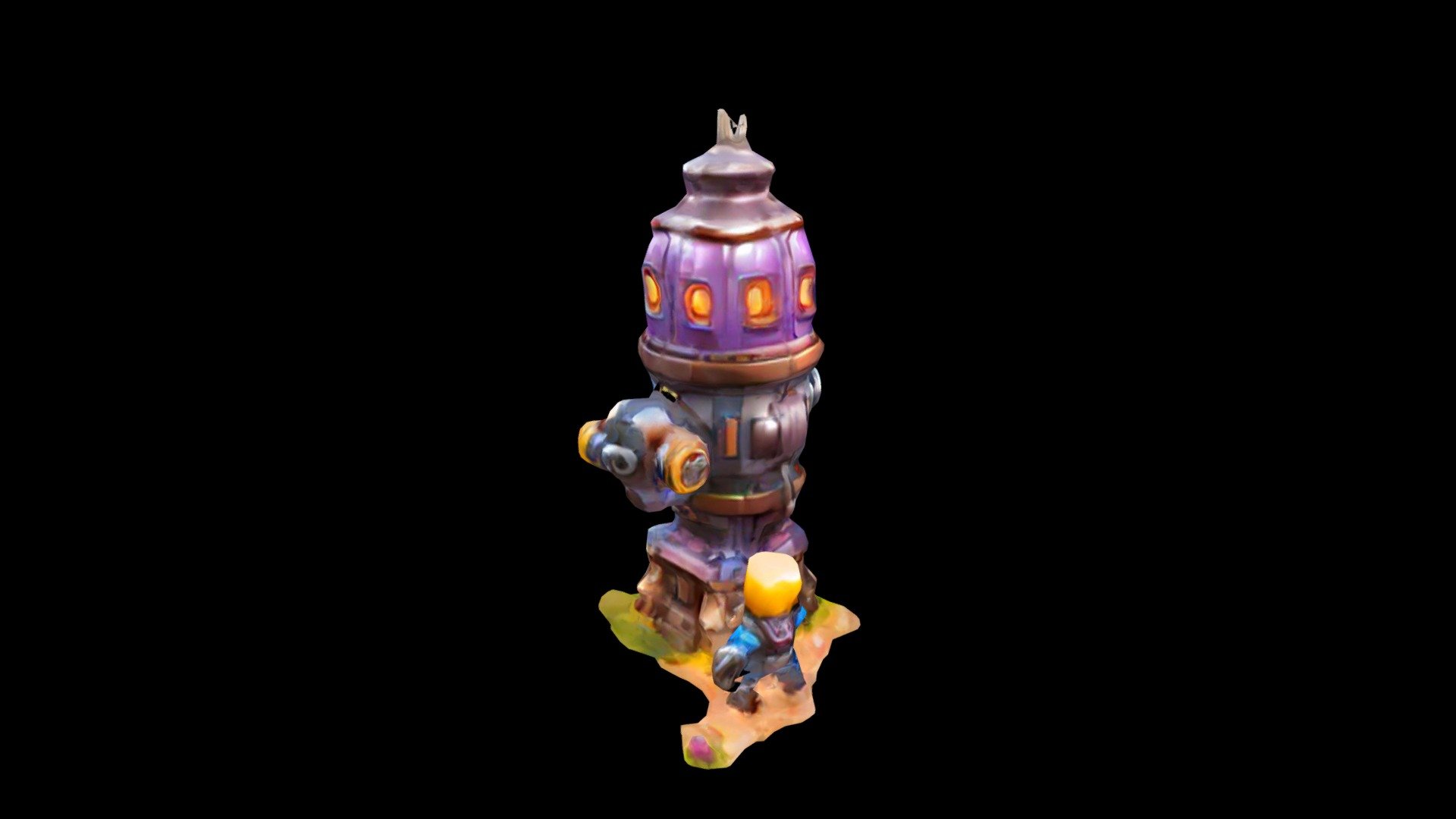Tower Fall RTS building 08d4be46-8b69-4d21-b54d- - Download Free 3D ...