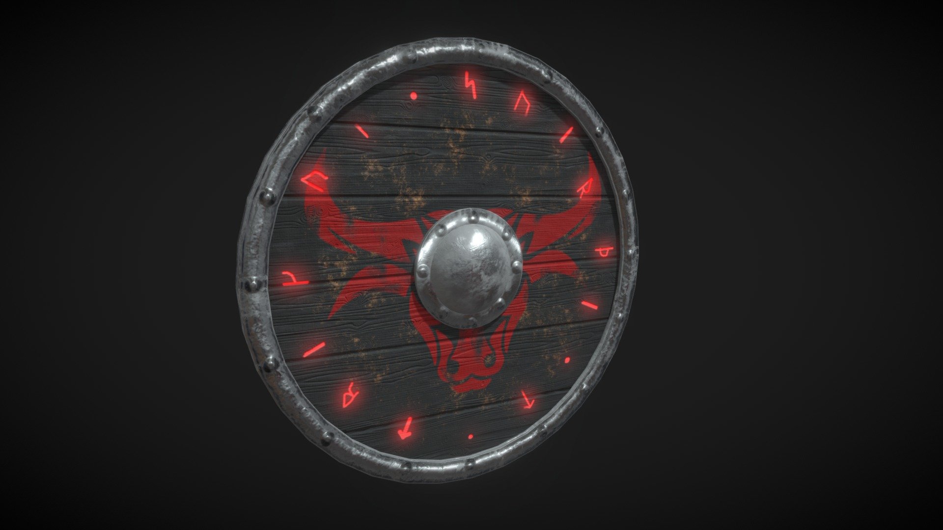 Shield Ox - 3D model by CiaoChang [16a8ef5] - Sketchfab