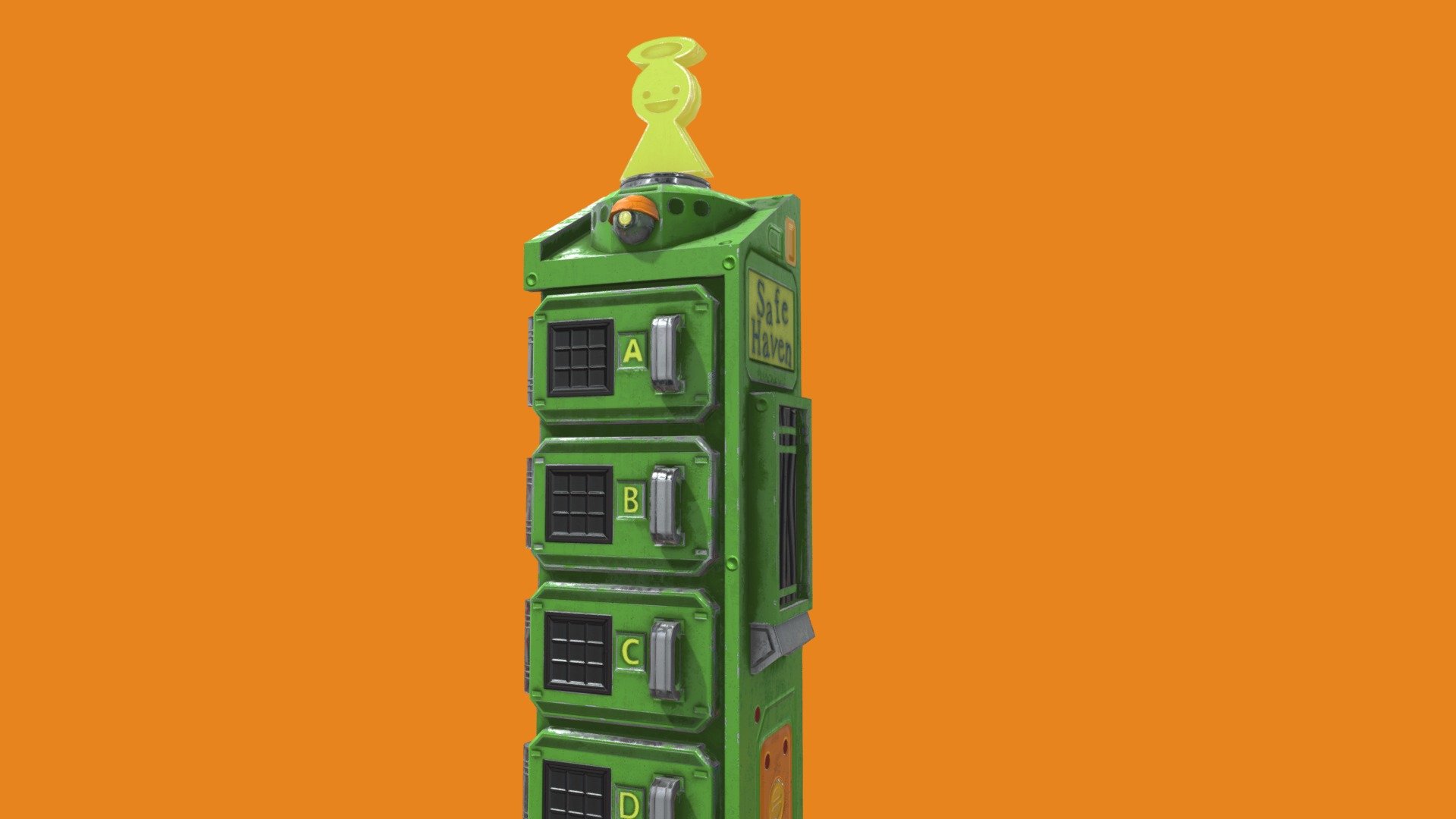 Spaceport - Safe Haven - 3D model by James0ng [16a9b4c] - Sketchfab