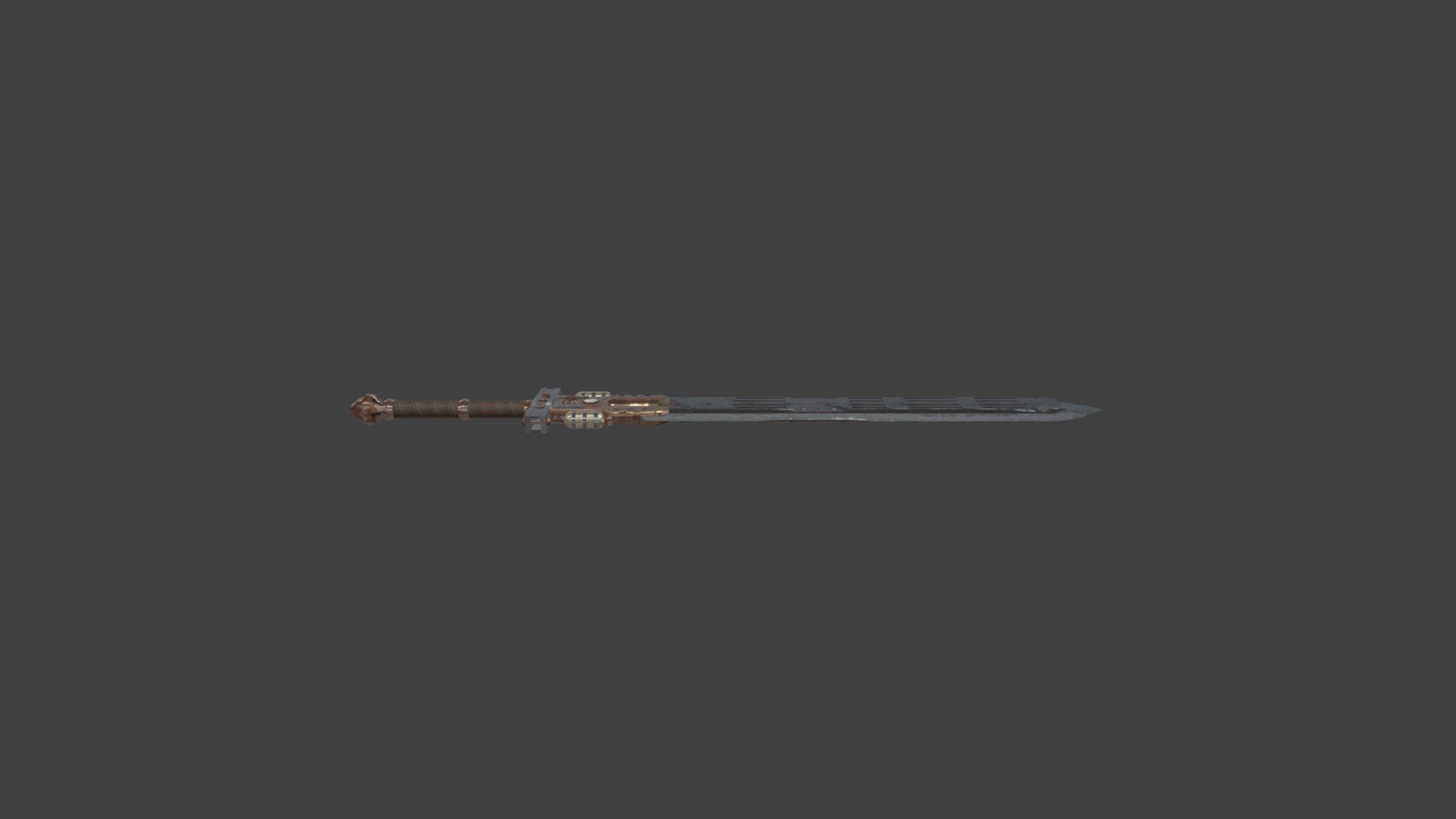 Steampunk Greatsword – “Infernal Engine/Flame” - 3D model by CYTEE ...