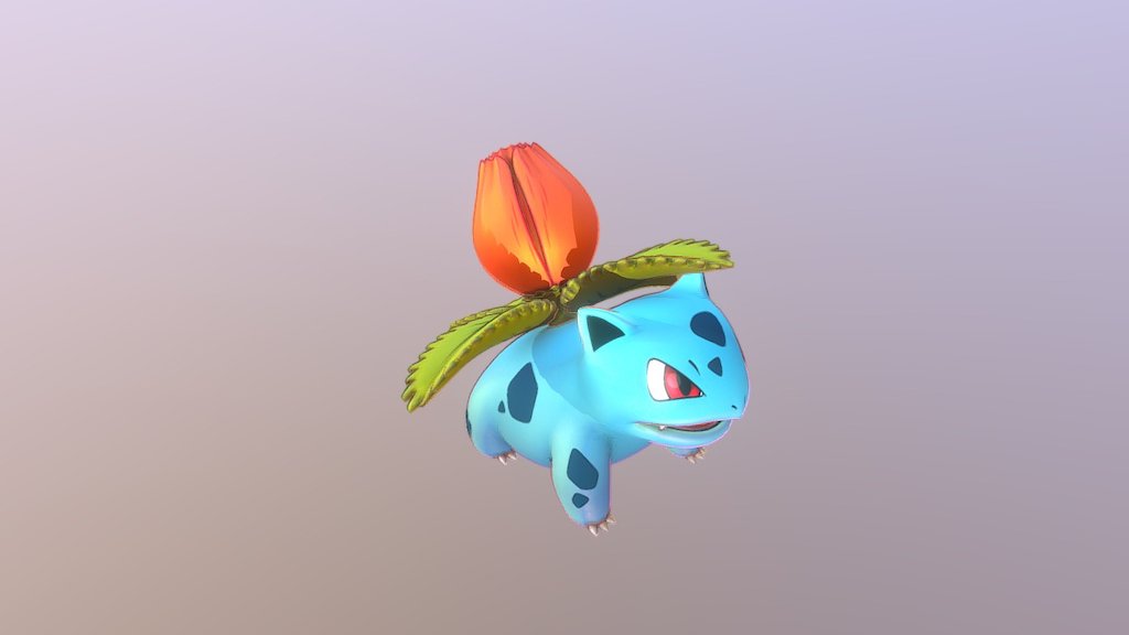 Ivysaur Outlined Fbx - 3D model by chartreu.jeremy [16abf68] - Sketchfab