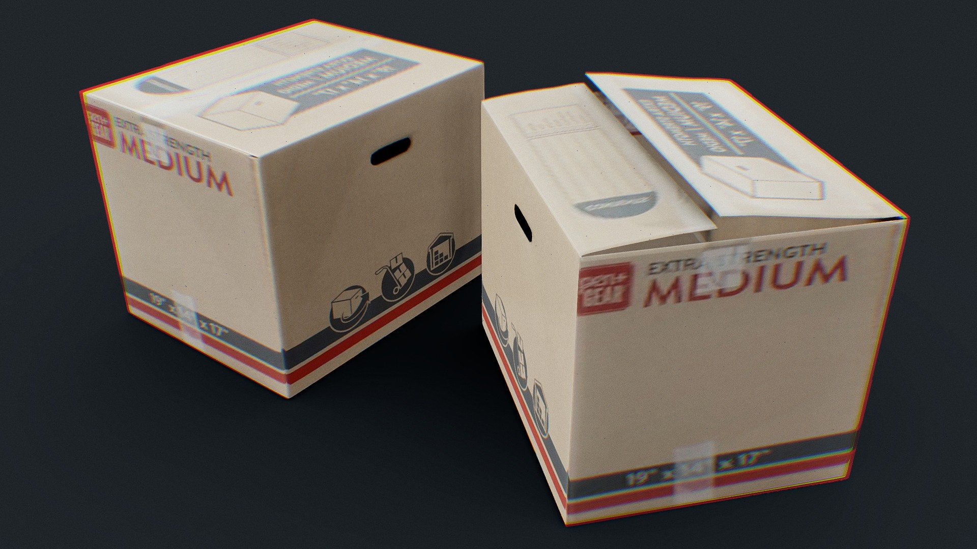 Moving Boxes - Buy Royalty Free 3D model by AirStudios (@airstudios3d ...