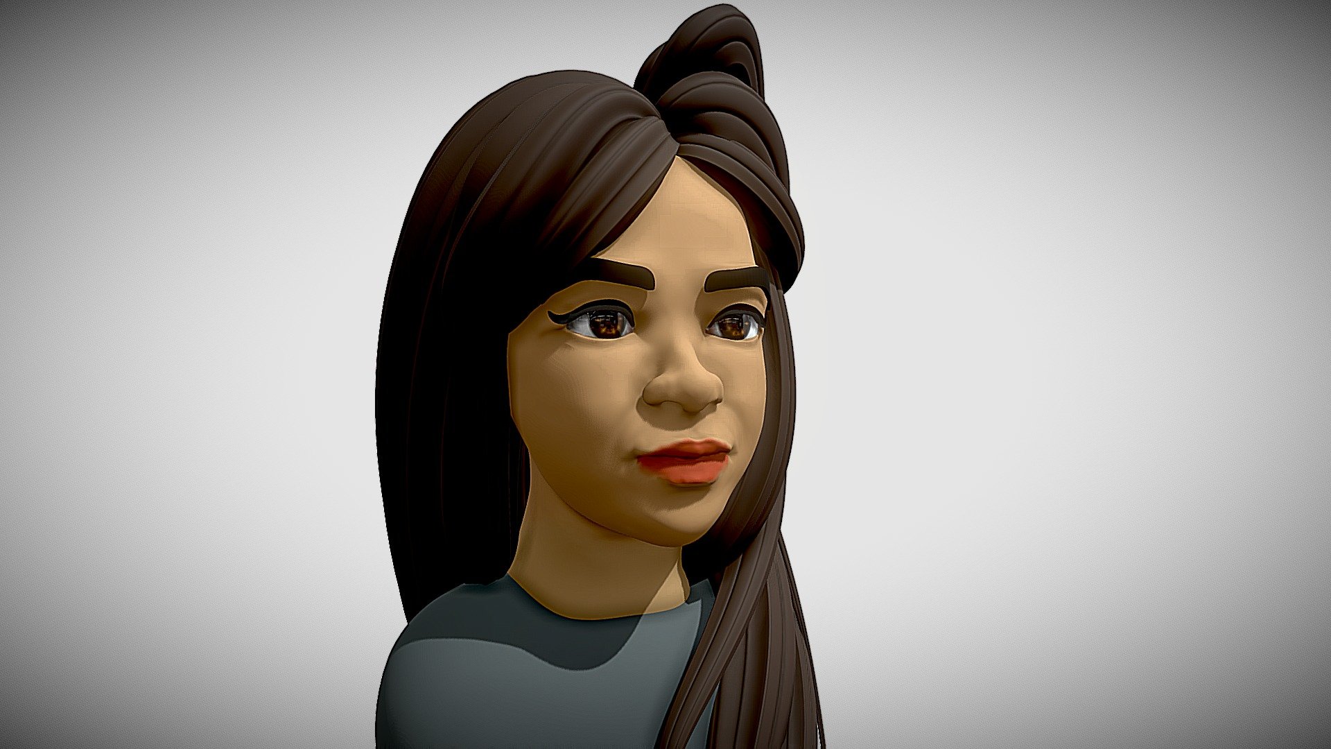 Self Portrait - 3D model by jessica.novita [16b1771] - Sketchfab