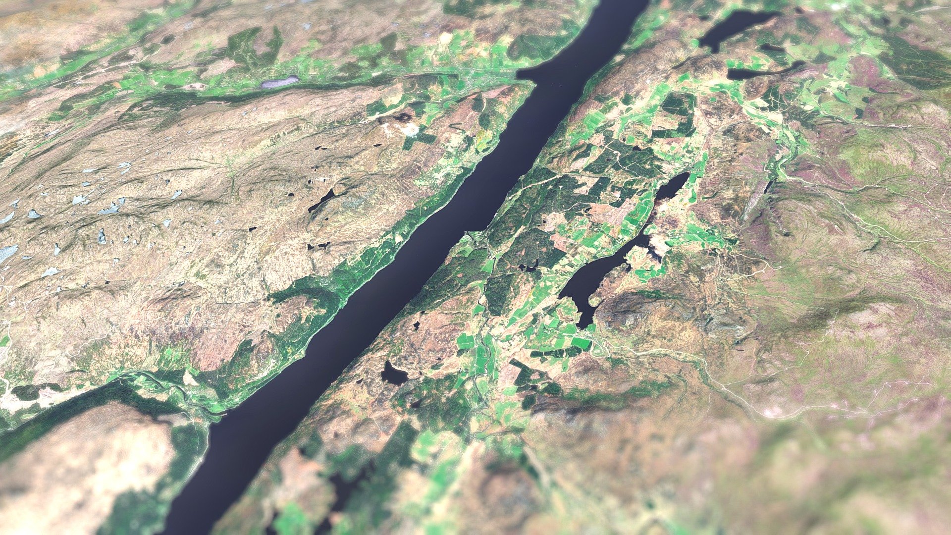Loch Ness & Urquhart Castle - Scotland - Download Free 3D model by Nate ...