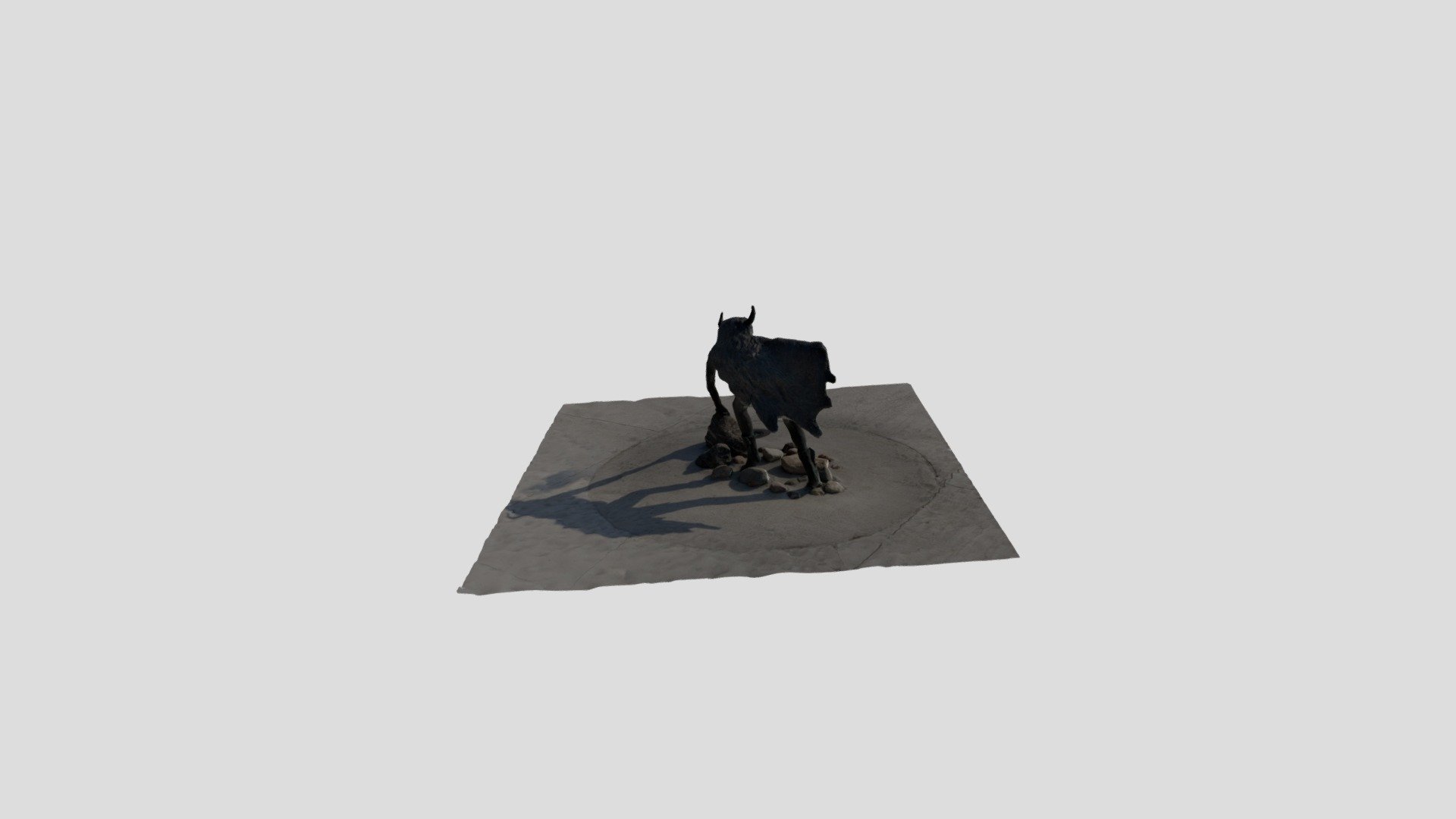 Statue scan from Wanuskewin - Download Free 3D model by mordes [16b28ff ...