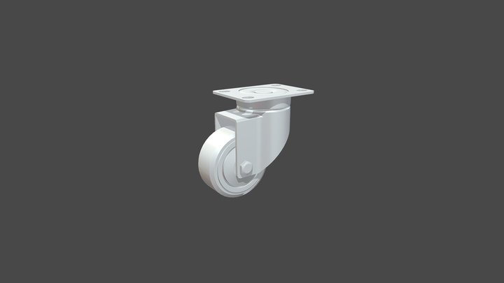 Caster_wheel 3D models - Sketchfab