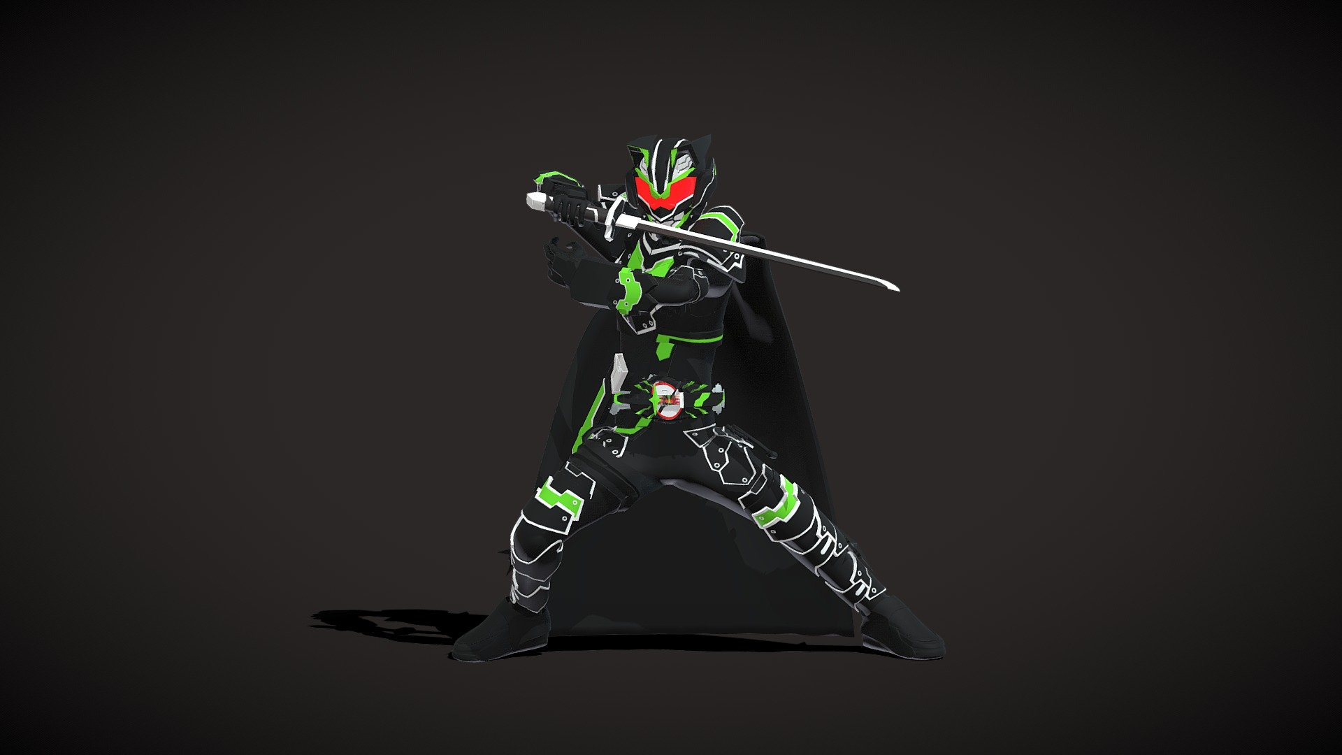 Kamen Rider Bujin Sword - 3D model by Surya.W.A (@surya3dmodel ...