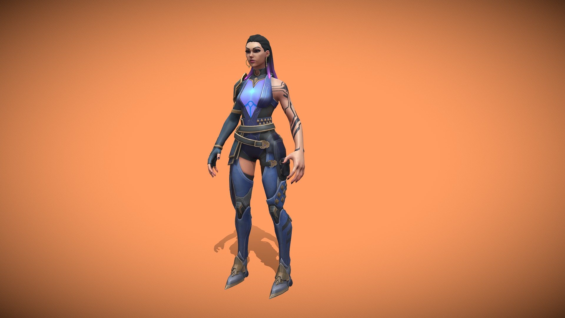 Reyna - Buy Royalty Free 3D model by umarahmed077 (@umarahmed07 ...