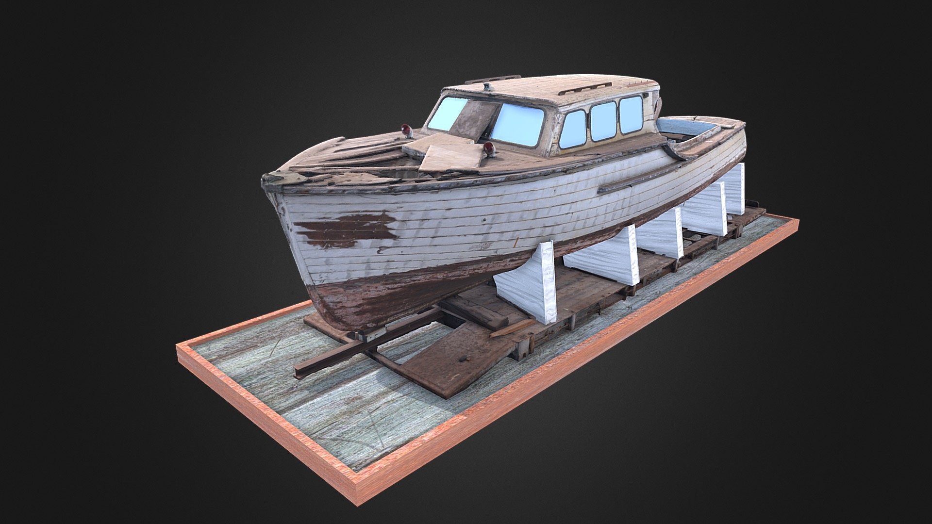 HB 49.CYG II CYGNET Police Launch - 3D model by Western Australian ...