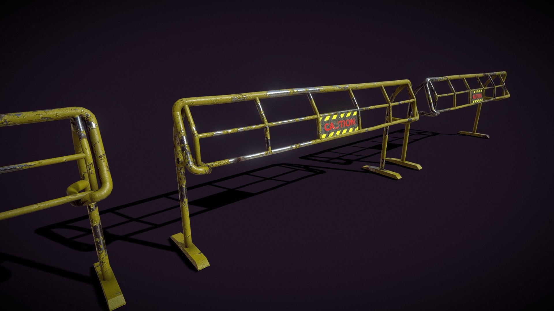 Industrial Barriers - Buy Royalty Free 3D model by jjartworks [16b7c53 ...