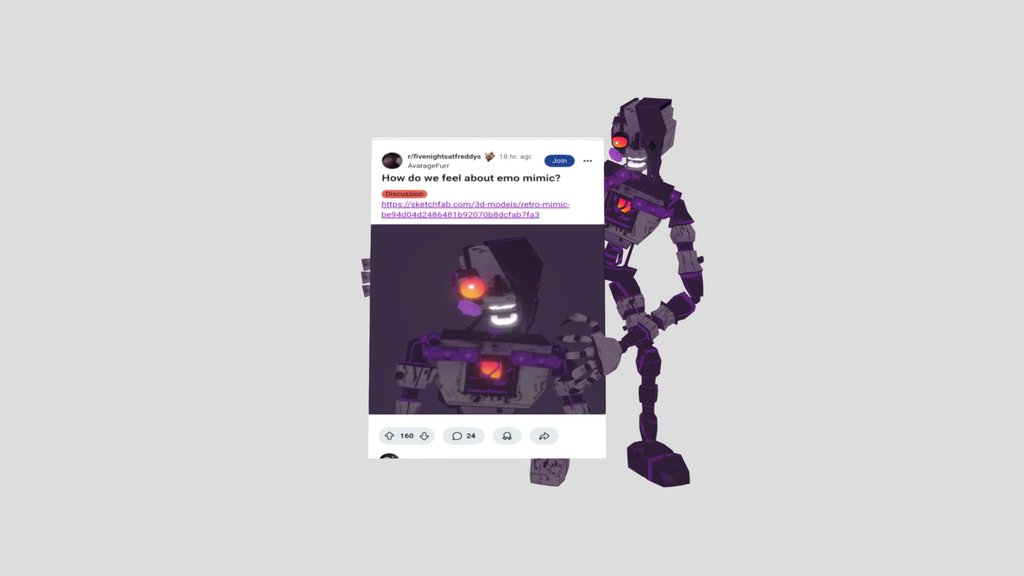 MIMIC RELATED THINGS FNAF - A 3D model collection by ☕Mr. DaBois ...