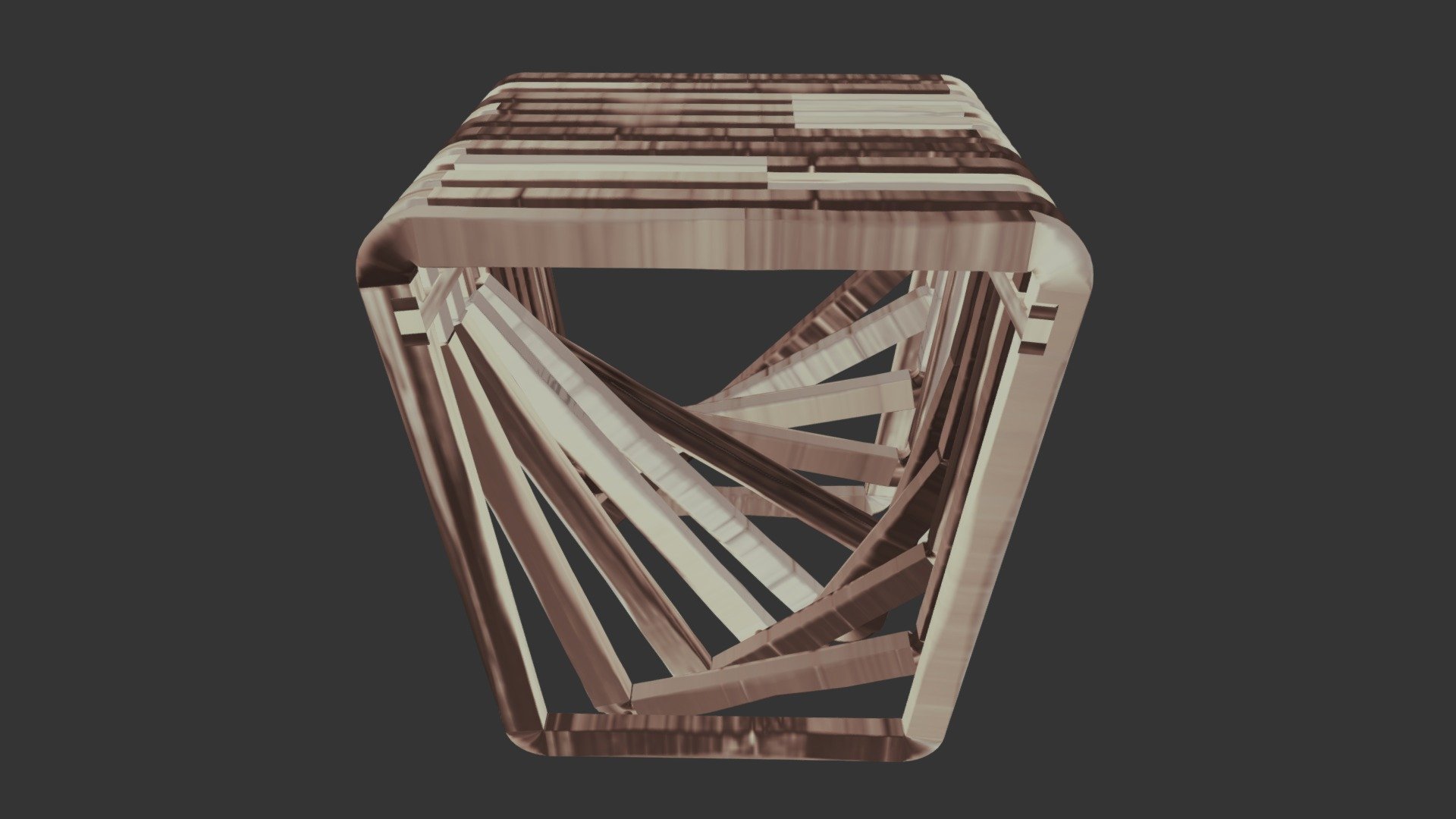 Stool : Dimensional Gate Concept - 3D model by Navapat.Sripodok ...