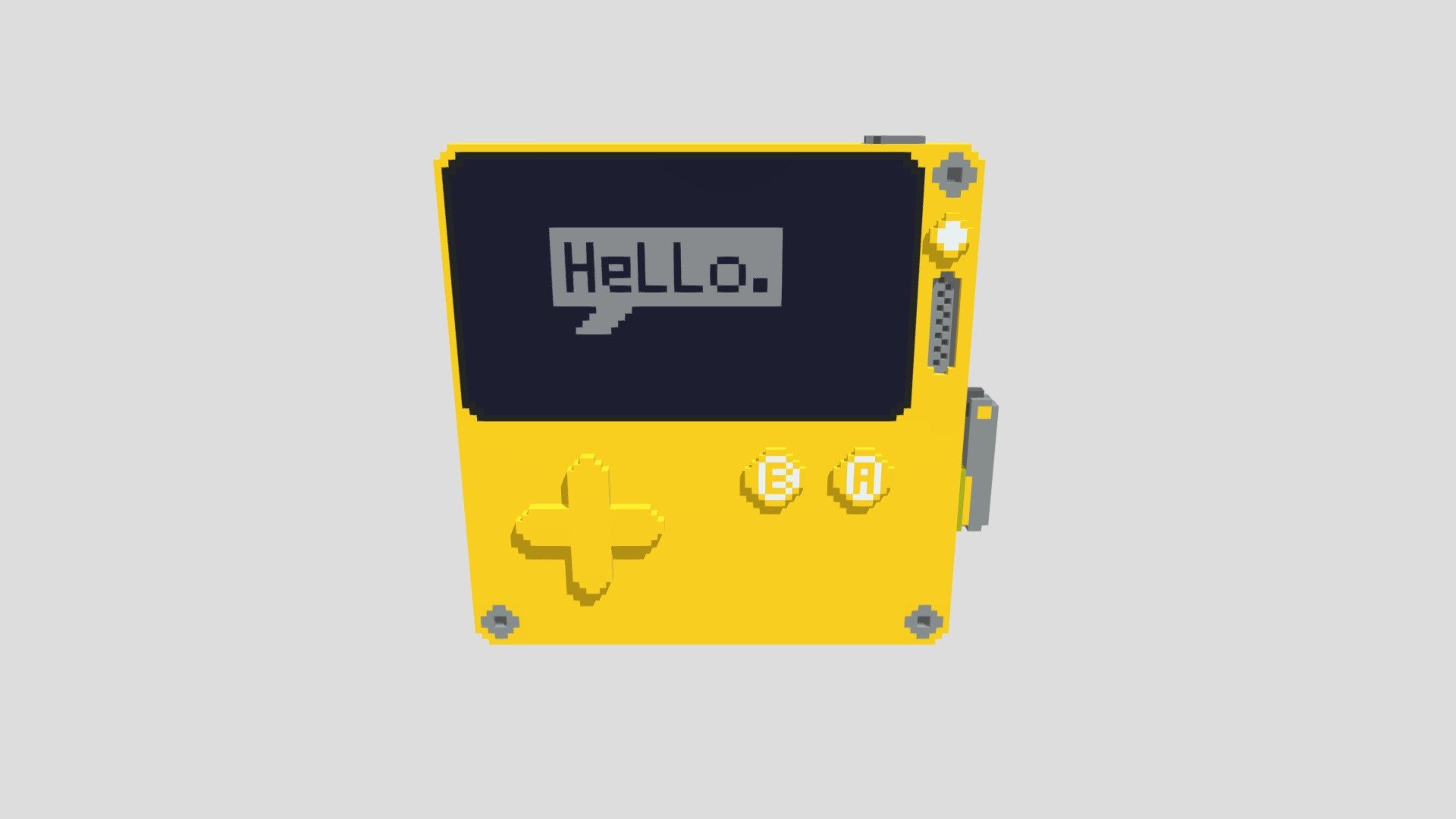Playdate - Download Free 3D model by sarah_kuebeler [16b9b71] - Sketchfab