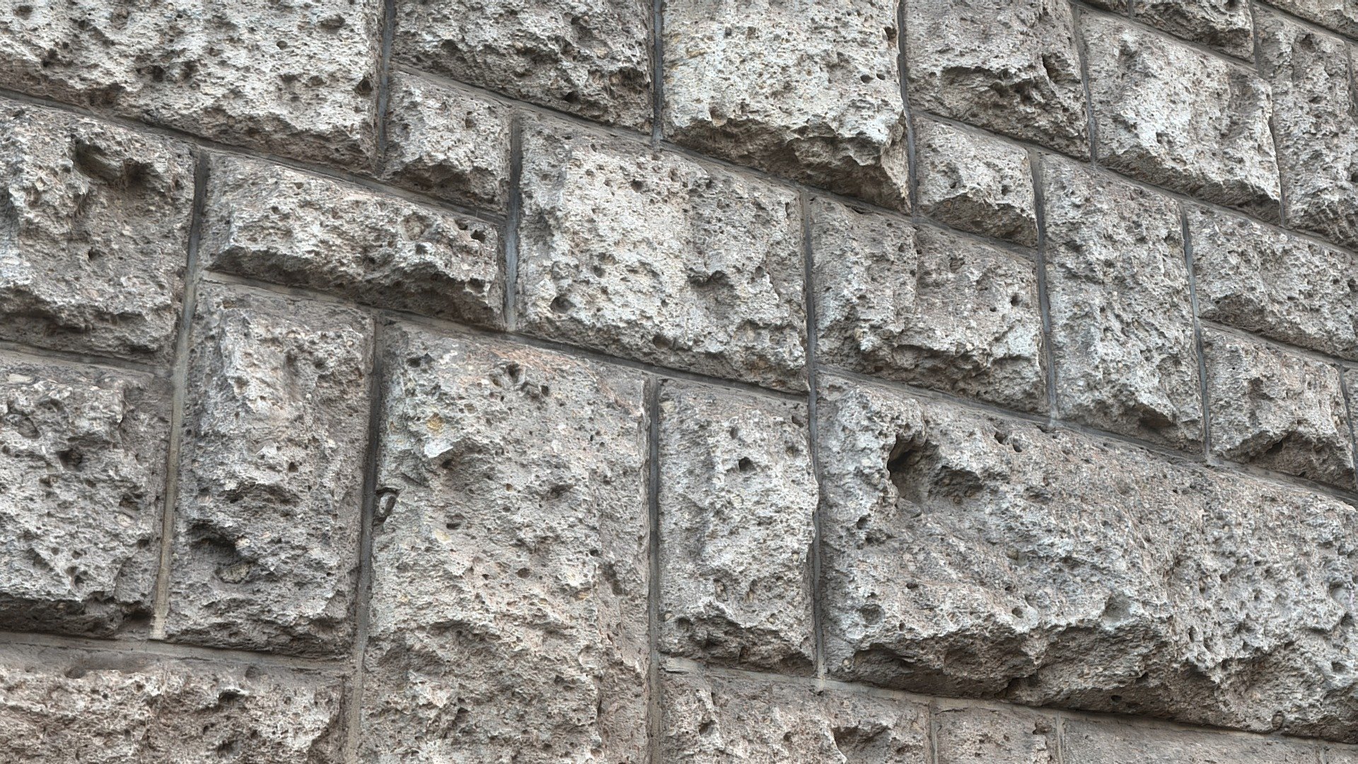 Stone Wall Material 01 - RAW Scan - Buy Royalty Free 3D model by ...