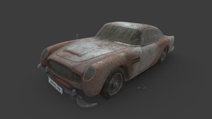 Abandoned-car 3D models - Sketchfab