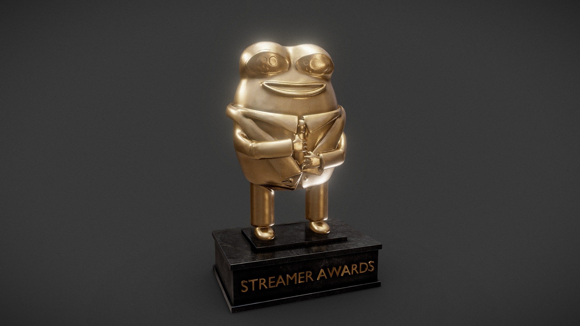 Streamer Awards Trophy - 3D model by LegendsVR (@legendsvrc) [16bb8e6 ...