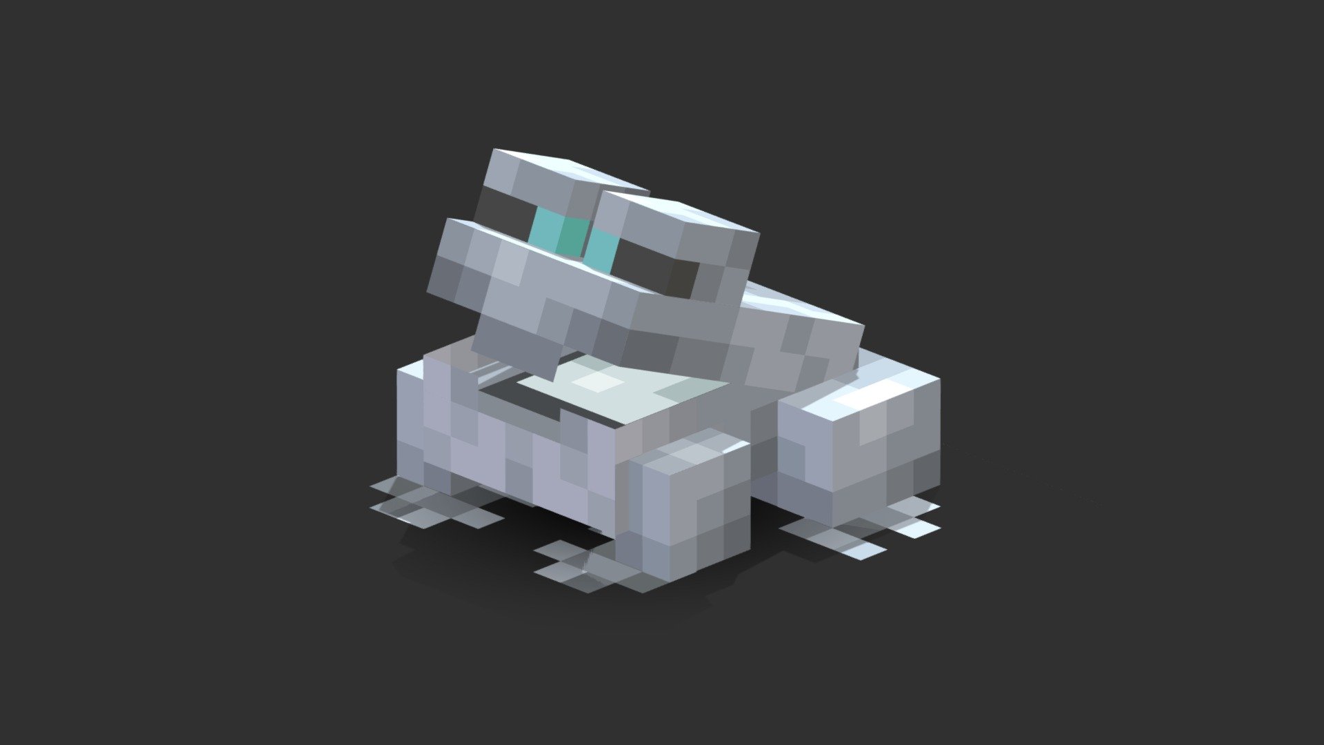Frog Fountain (Minecraft Mob) - Download Free 3D model by Bdog ...