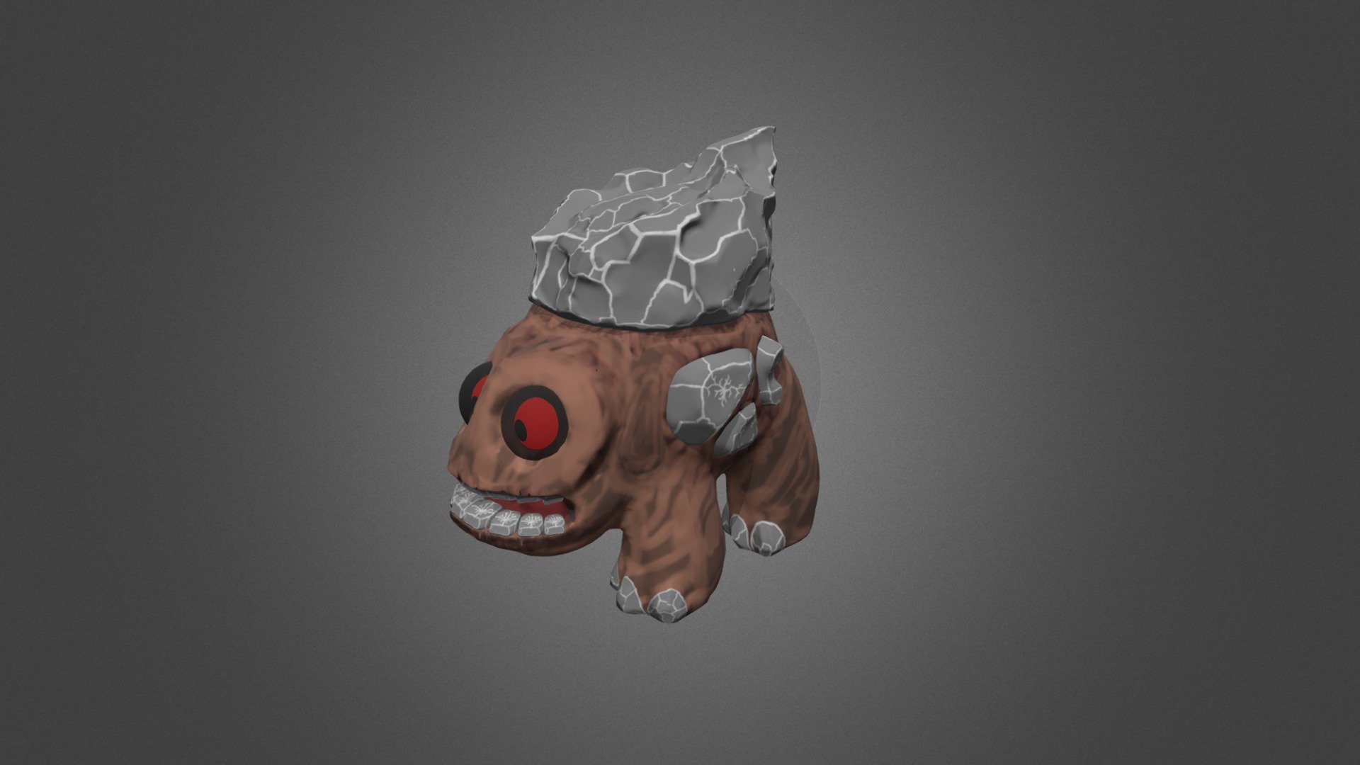 Stone Monster Bulb - 3D model by Greg Kieroj (@GregKDev) [16bdb6f ...