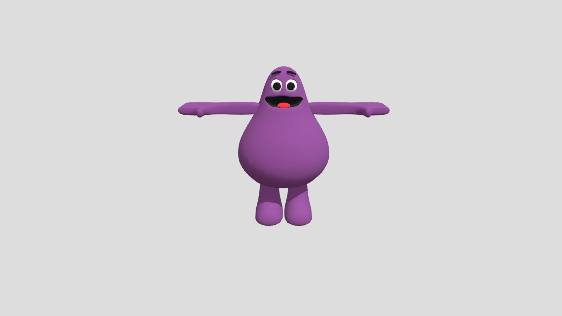 Grimace Chicken Dance - 3D model by CongDT [16be0f4] - Sketchfab