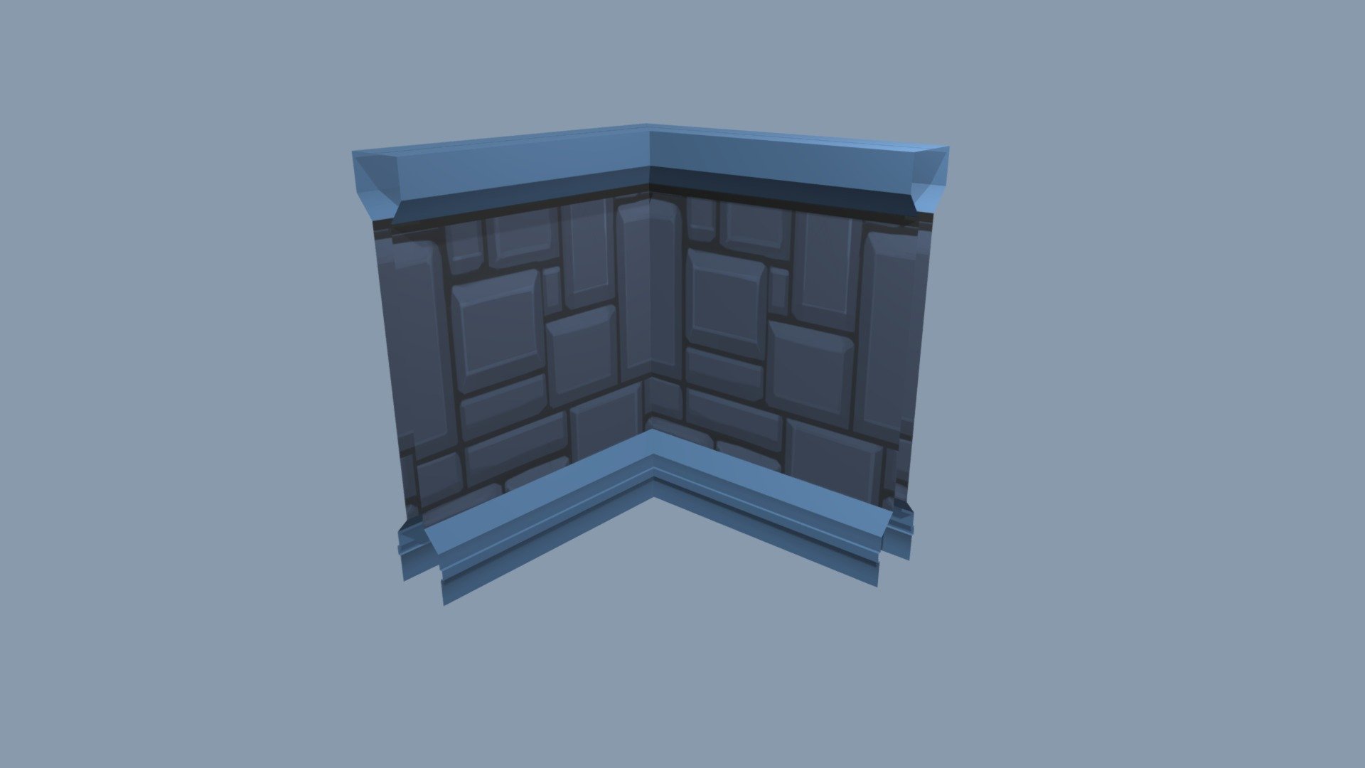 Corner-wall - 3D model by Driw [16be127] - Sketchfab