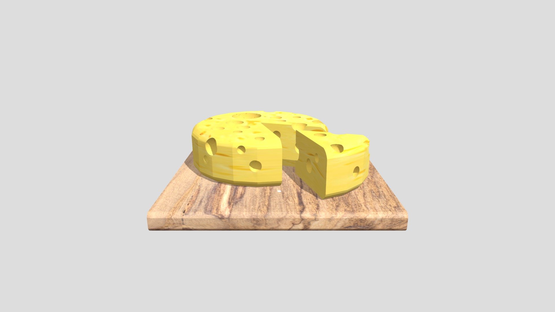 CHEESE MODEL - Download Free 3D model by lizzzramos [16be26d] - Sketchfab