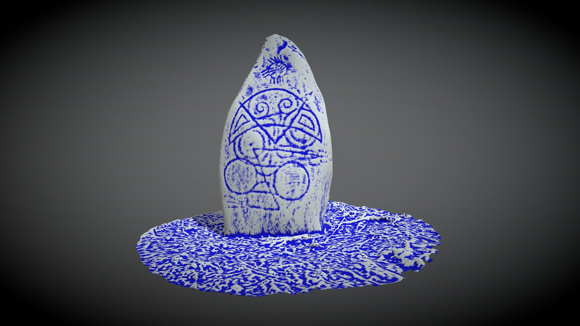 Logie Elphinstone 2 - Pictish Stone - Download Free 3D model by Avoch ...