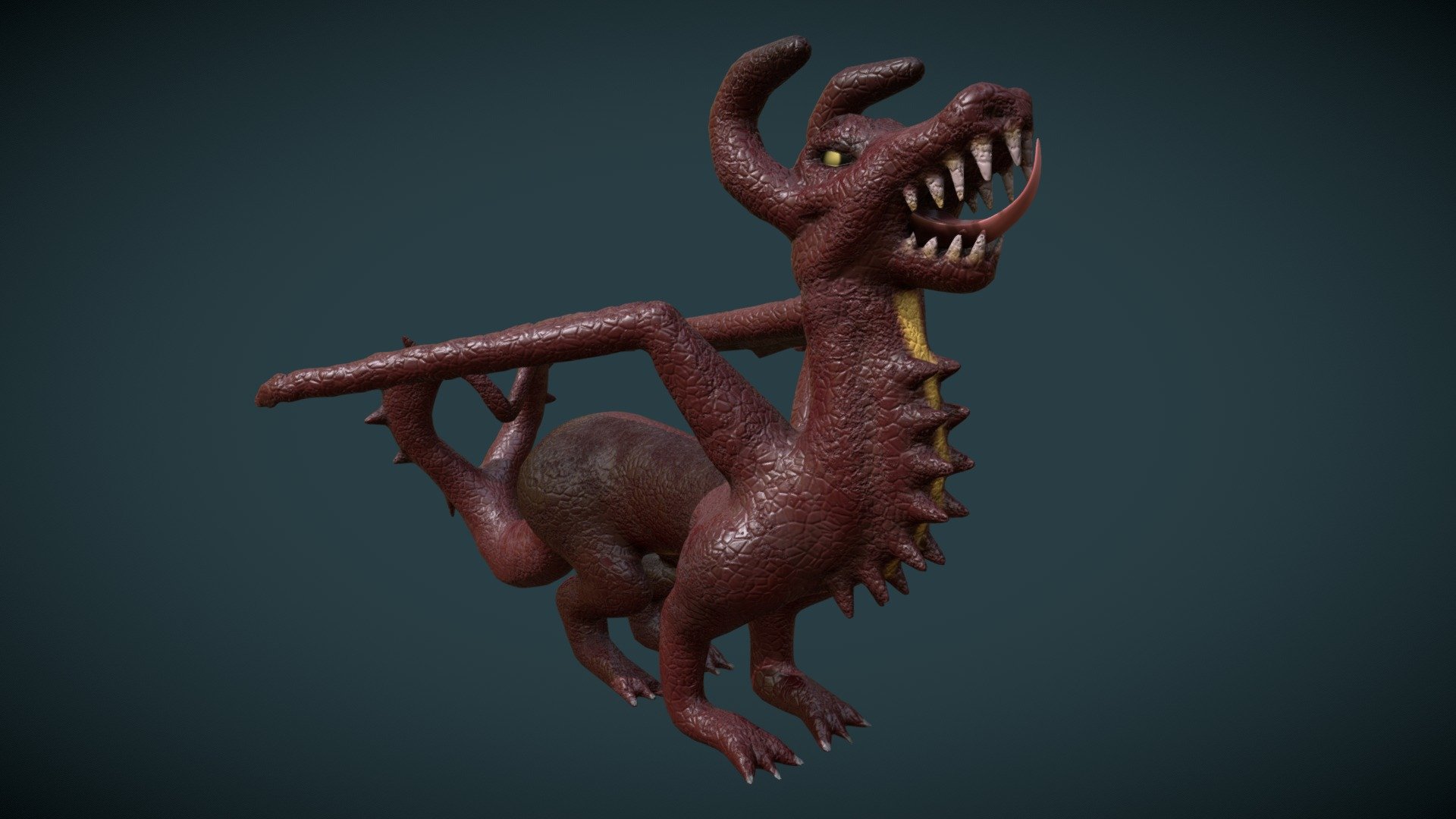 DRAGON - 3D model by Sofigummy [16c0e57] - Sketchfab