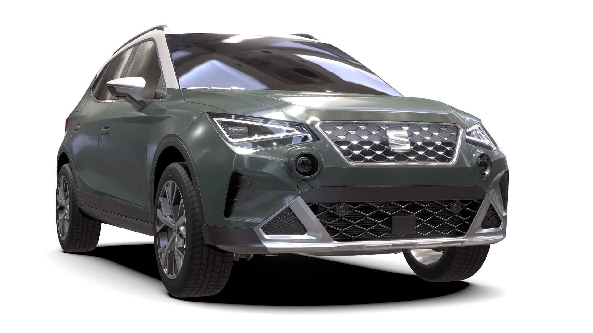 Seat Arona 2022 - 3D model by autoactiva [16c1018] - Sketchfab