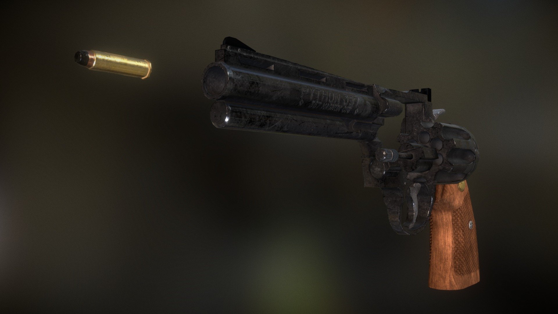 Magnum Colt Python 357 - Buy Royalty Free 3D model by paburoviii ...