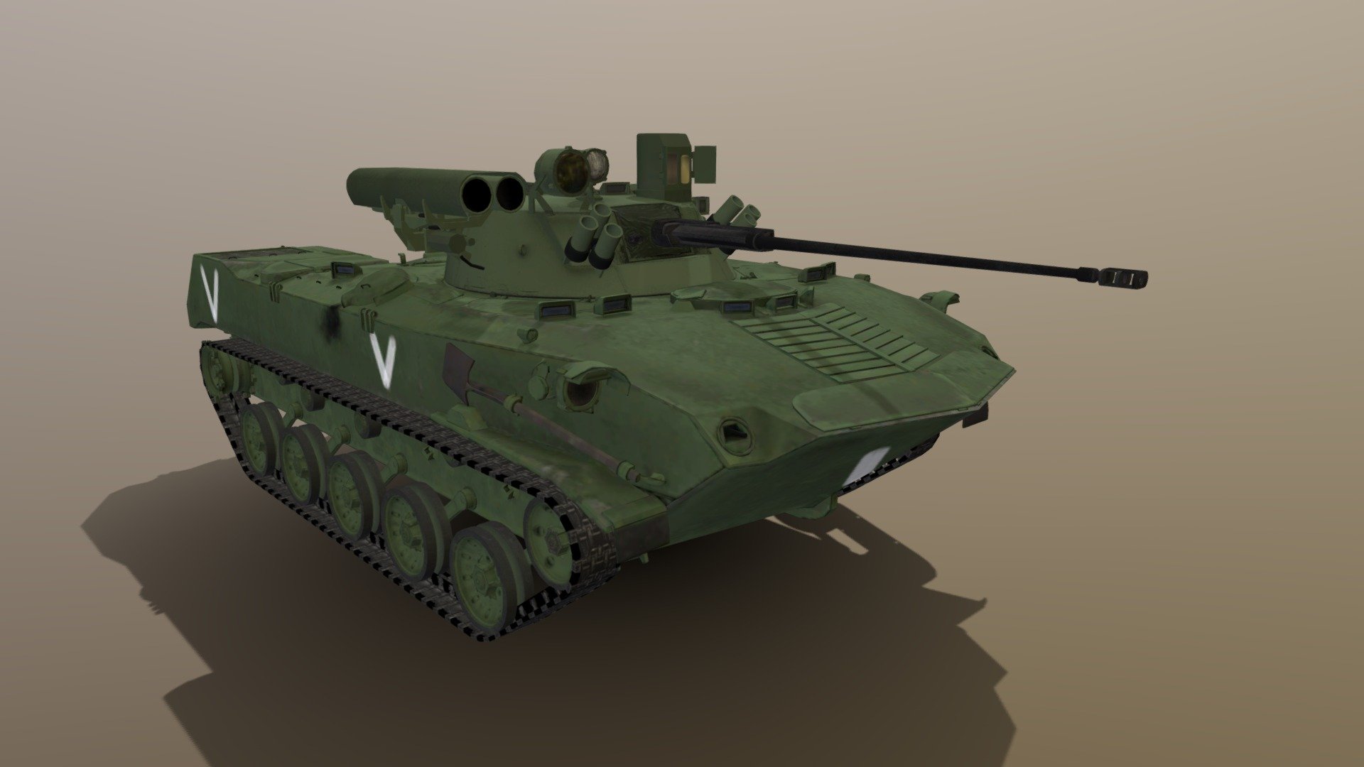 Russian BMD-2M - Download Free 3D model by 42manako [16c4113] - Sketchfab