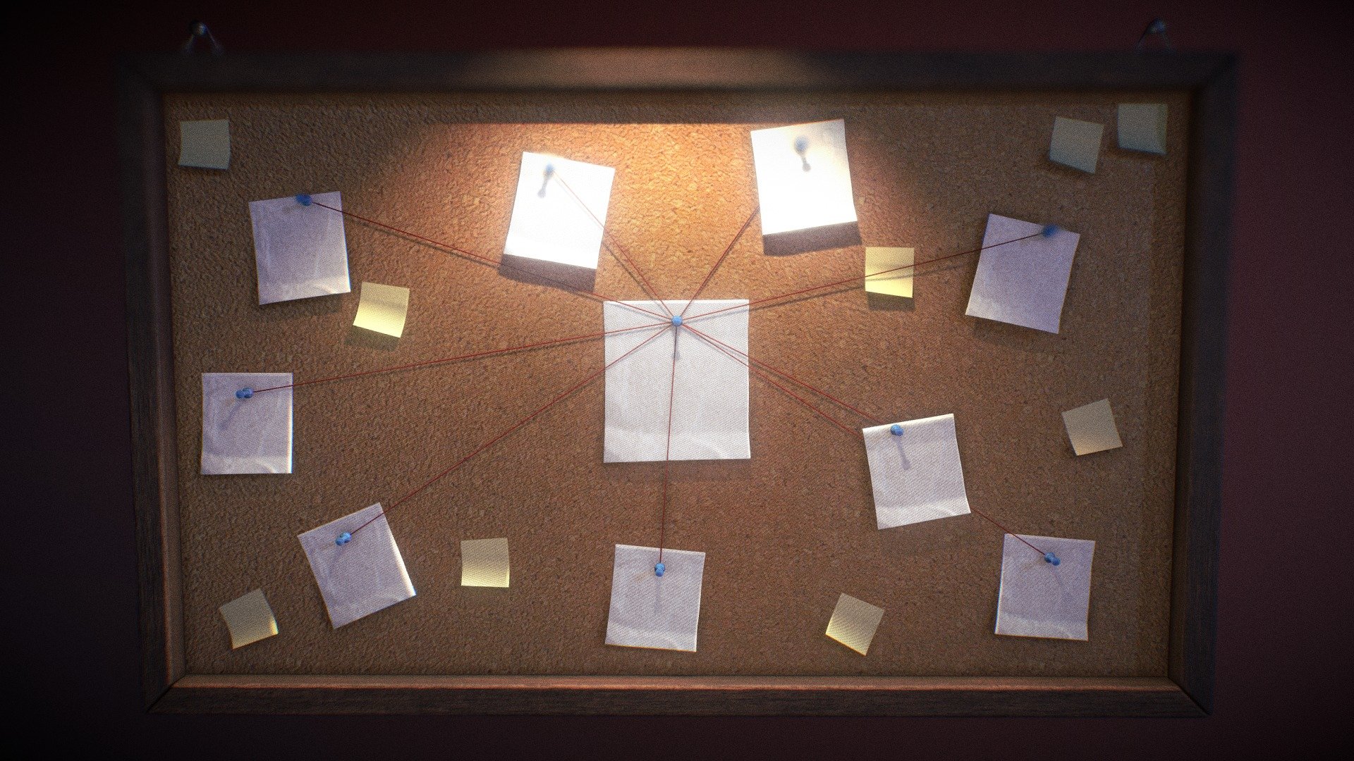 Evidence board - 3D model by MIKSHER (@miksherstud) [16c50df] - Sketchfab