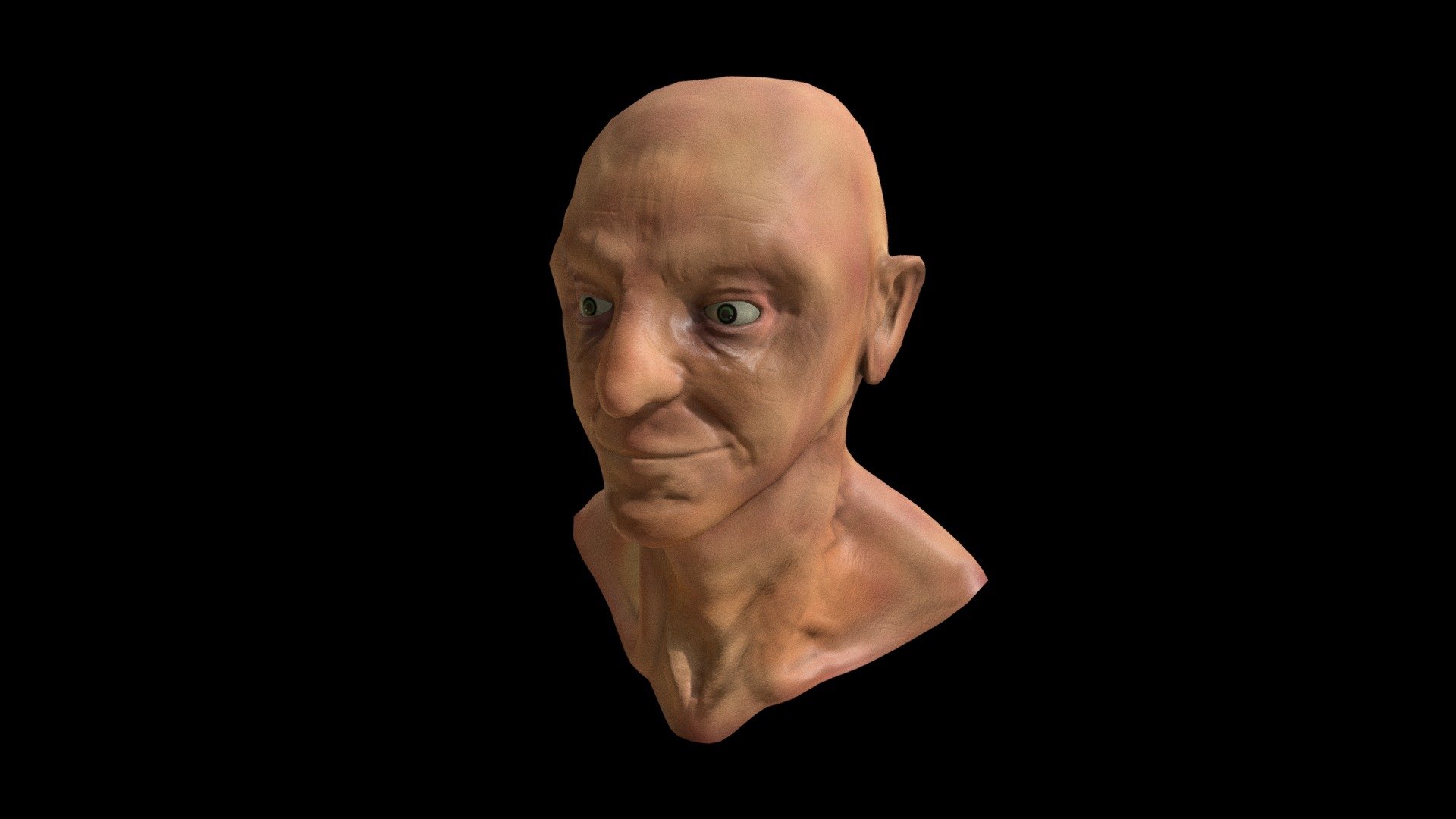Old_Man_Head - 3D model by Hamza_Makda73 [16c580f] - Sketchfab