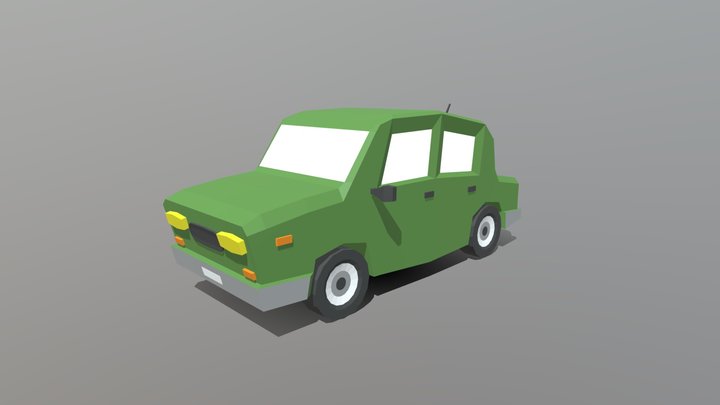 Cartoon-car 3D models - Sketchfab