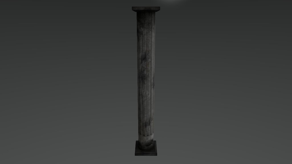 Battle Worn Pillar - 3D model by dan22 [16c8544] - Sketchfab
