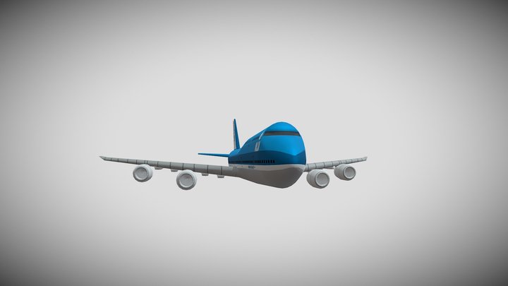 Boeing-747 3D models - Sketchfab