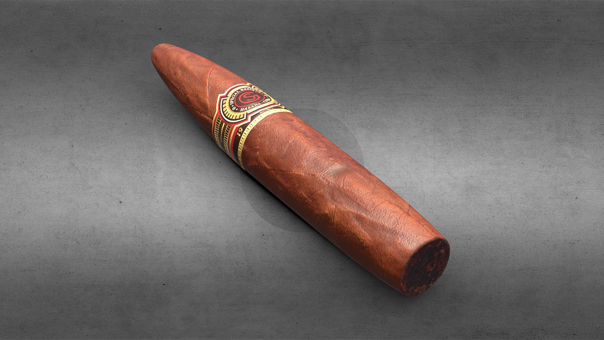 Cigar - Download Free 3D model by Josyug [16c8cc1] - Sketchfab