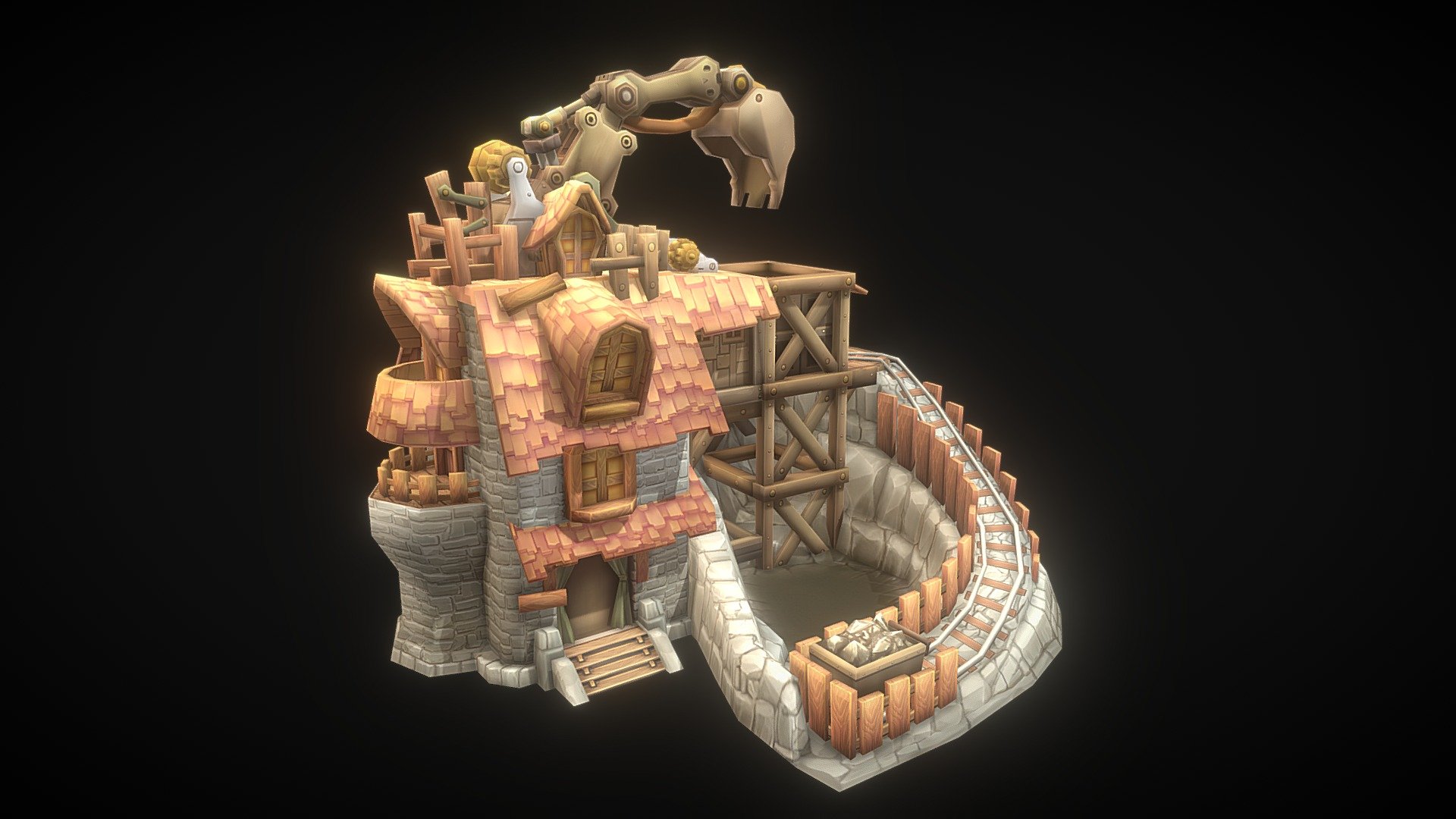 Fantasy Buildings: Mining