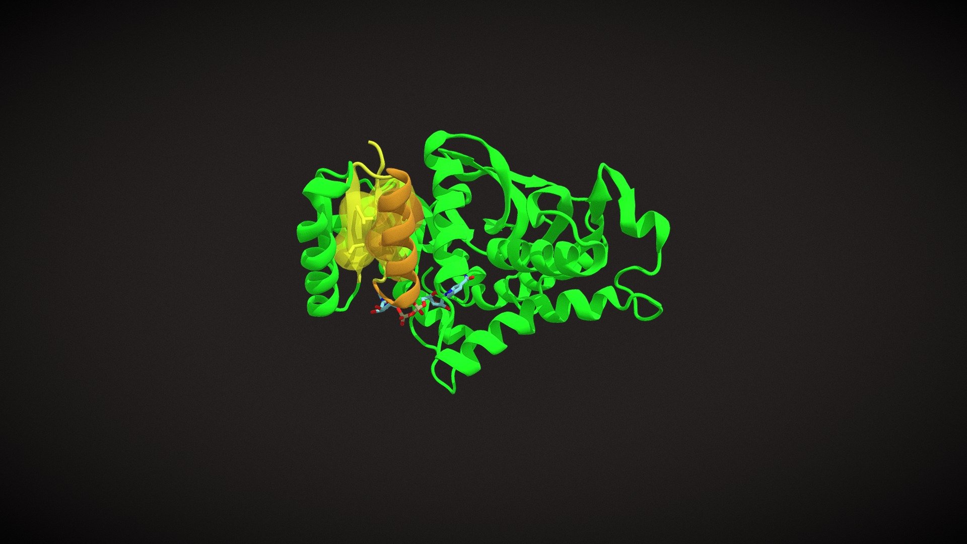 Beta Alpha Beta motif, Lactate Dehydrogenase - Download Free 3D model ...