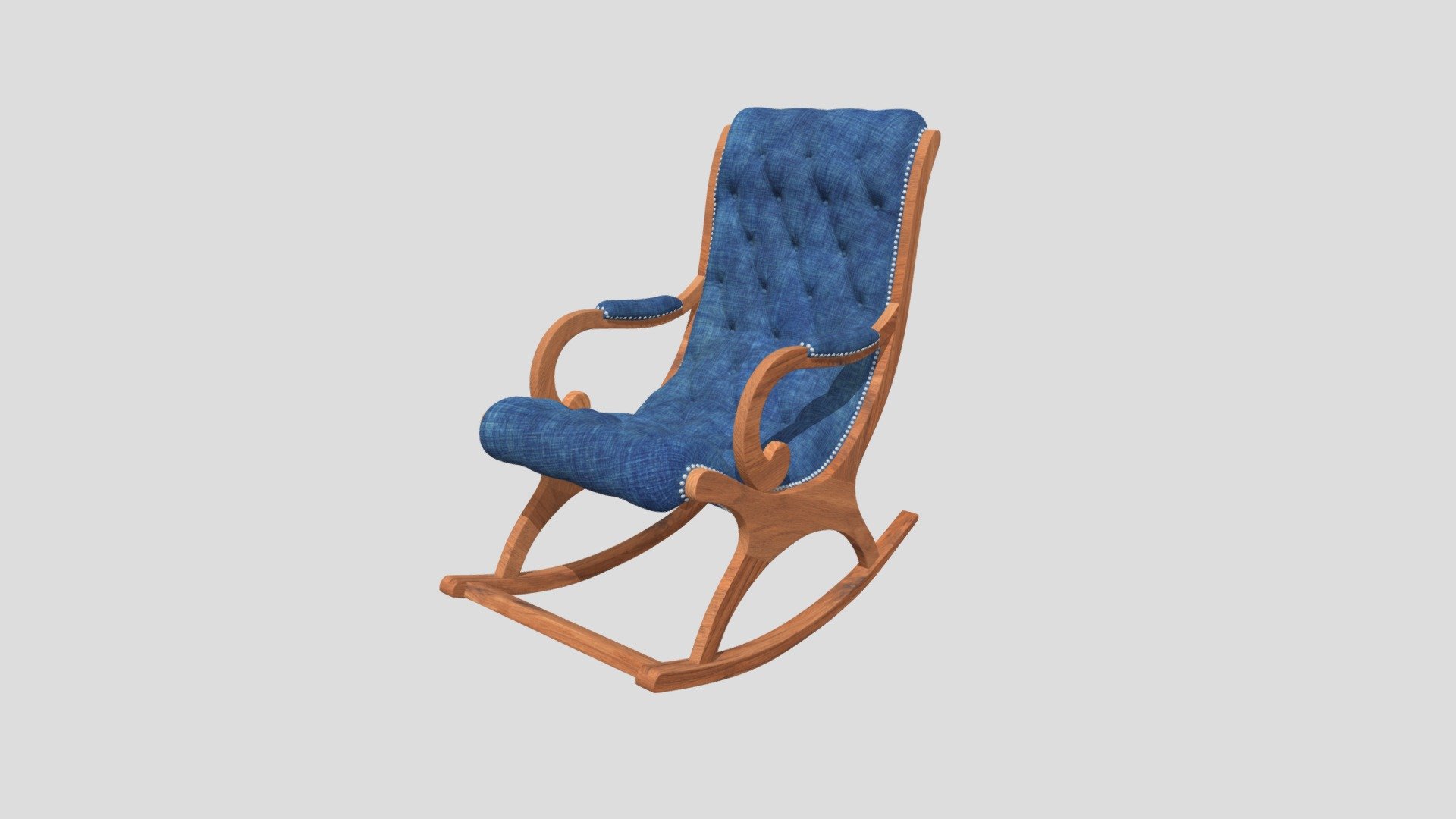 Rocking Arm Chair - 3D model by Dragon Rider Animation ...