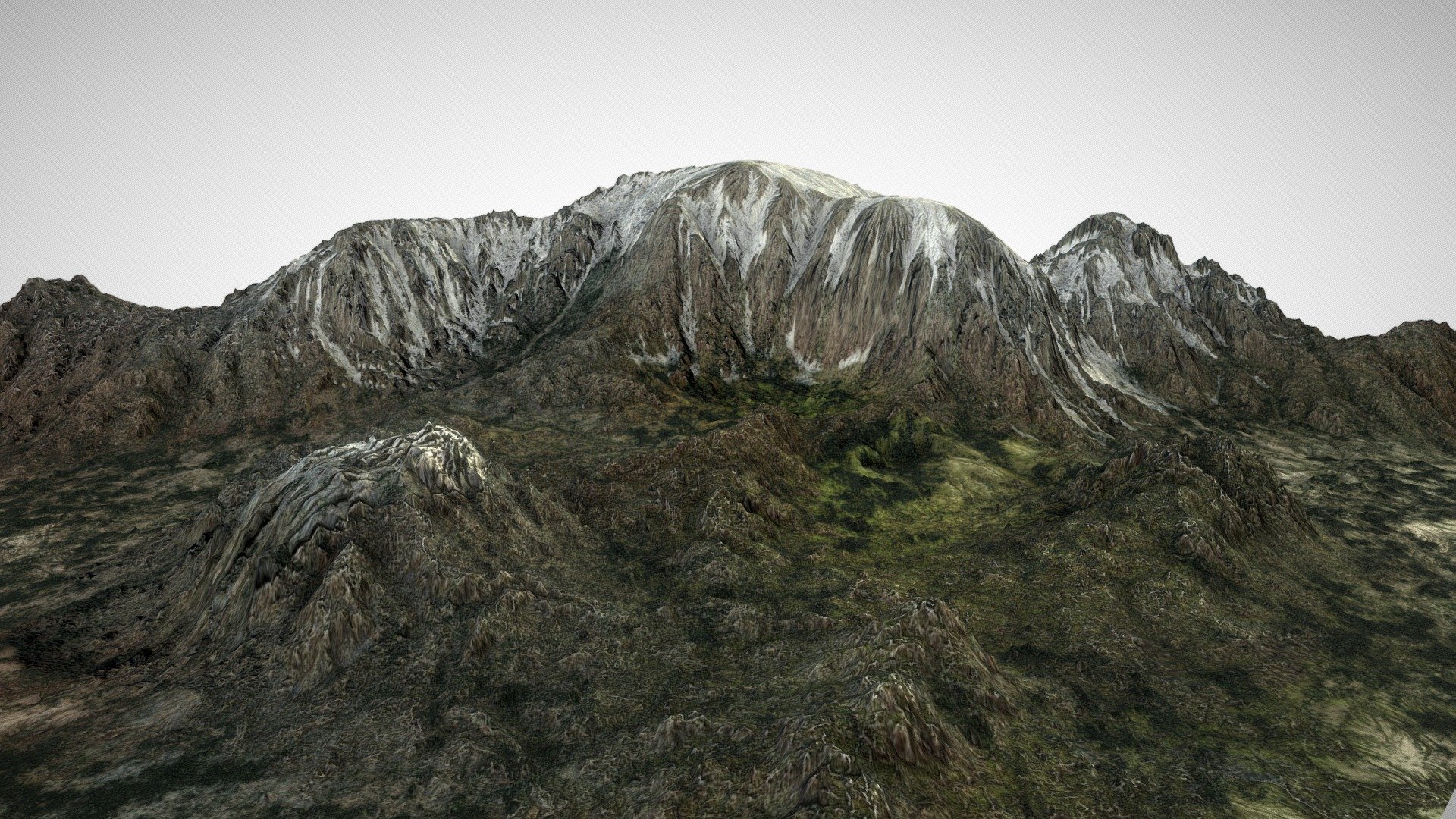 Rocky Mountain Backdrop - 3D model by ArcticGreenhouse [16ccac7 ...