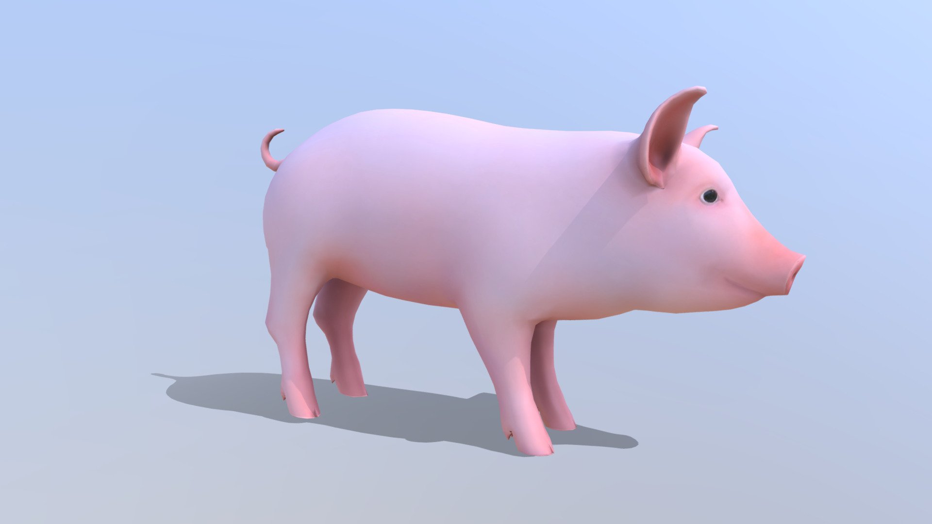 Piggy - 3D model by Serg3d [16cd95e] - Sketchfab