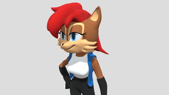 Mobian 3D models - Sketchfab