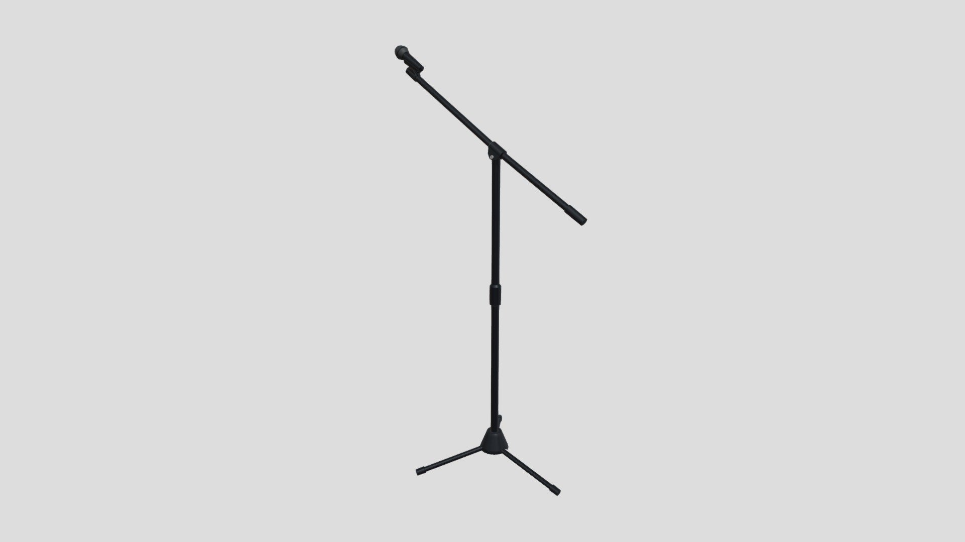 Microphone Stand - Download Free 3D model by yuliia (@manylia) [16cfa90 ...