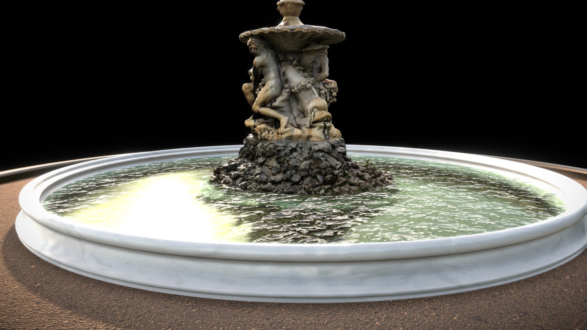 Fontana del Belvedere - Capodimonte - 3D model by Daniele Caccavale (@dany3design) [16d14ff ...